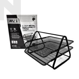 APLUS DT-002 2 Tier Metal Document Tray - Filing Accessories