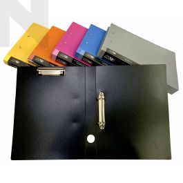APLUS RF8826 2D Ring & Wire Clip File - Lever Arch File