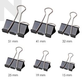 APLUS BC-0060 60mm Binder Clip 6pc/box - Clips