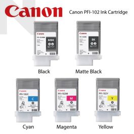 Canon PFI-102 Ink Cartridges (130ml) - Ink & Toner Cartr