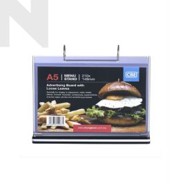 CBE Menu Stand A5 Horizontal (287) - Display Equipment