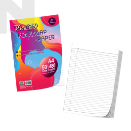 FAMOSA A4 50GM SINGLE FOOLSCAP PAPER 480'S - Copier Paper A4