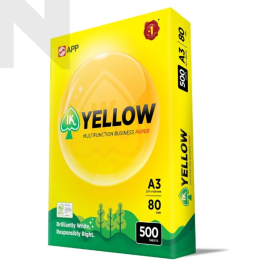 IK Yellow 80gsm A3 Paper 500's/ream - Copier Paper A4