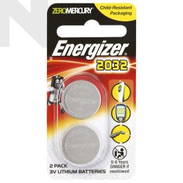 Energizer CR2032 BS2 Lithium Battery 2pc card - Battery