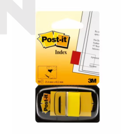 3M 680-5 Post It Sticky Flags / Page Markers (Yellow) - Book