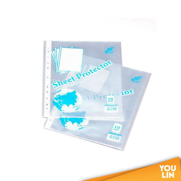 East-File 305C A4 Sheet Protector 10's - Clear Holder