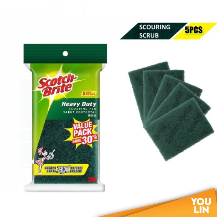 Scotch-Brite 31-B Green Scouring Pad - Households