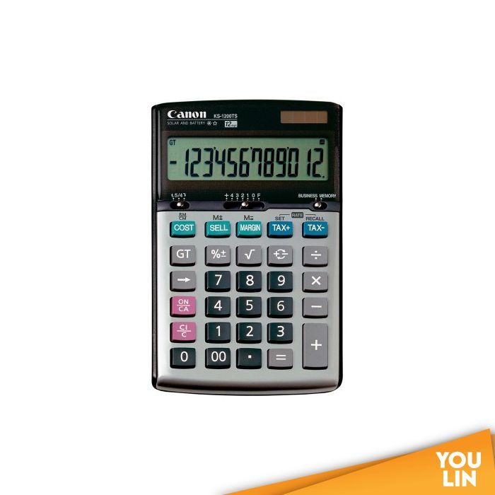 Canon Calculator 12 Digits KS-1200TS - Calculator
