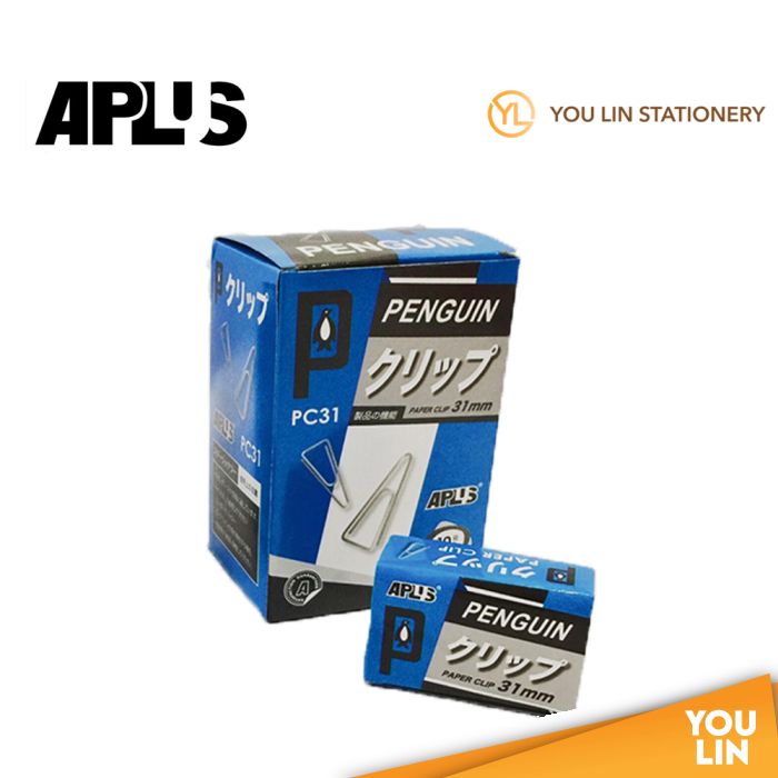 APLUS PC31 Penguin Paper Clip 31mm - Clips