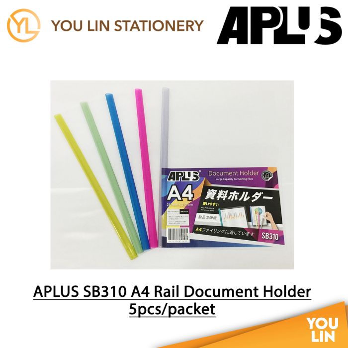 APLUS SB310 A4 Rail File 5'S/pkt - Management File & Spr