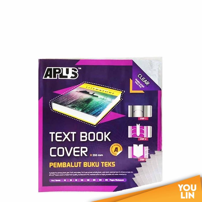 APLUS BC255-E Text Book Cover - Emboss 10'S - Cash Book, Rec
