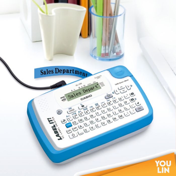 Casio KL-130 EZ - Label Printer - Label Sticker & Adhesi