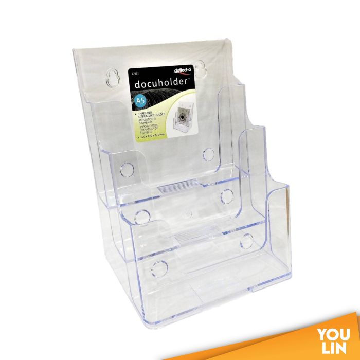 A5 3 Layer Acrylic Brochure Stand - Display Equipment