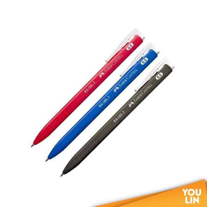 Faber Castell 0.5MM Rx Gel Pen - Gel Pen