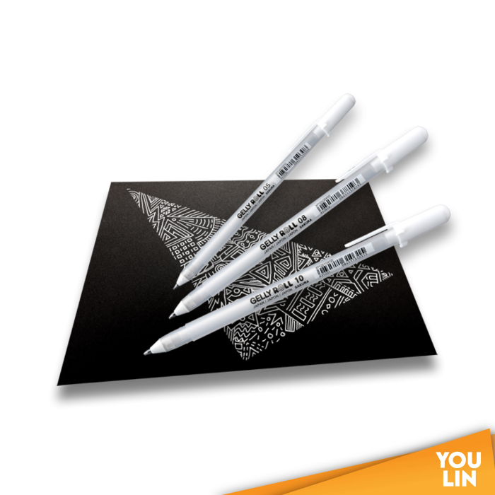 Sakura Gelly Roll - White - Gel Pen