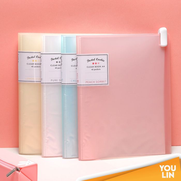 Kokuyo WSG-CBCN30 Clear Book 30 pockets - Clear Holder