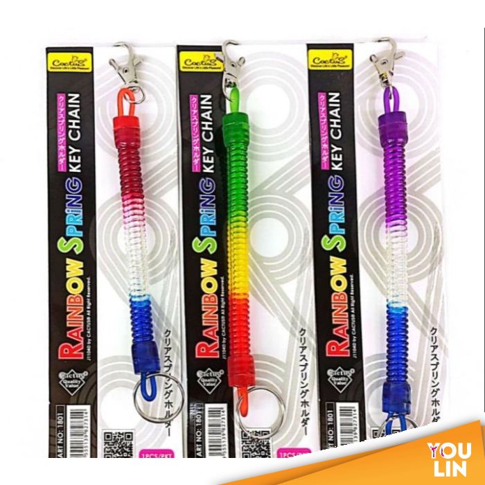 Cactus M-1801 Rainbow String Key Chain - Lifestyle