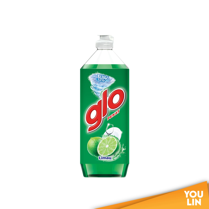 Glo Dishwashing Liquid 800ML - Lime - Households