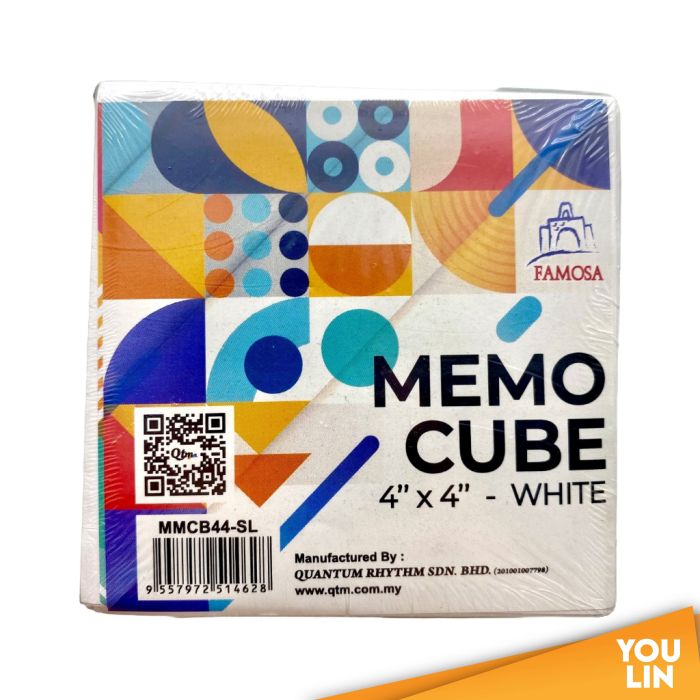 FAMOSA WHITE MEMO CUBE - Office Supplies
