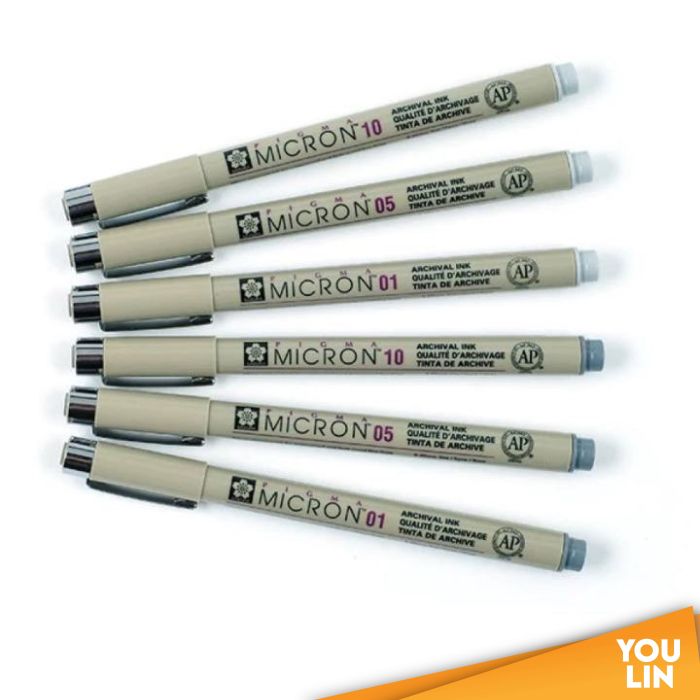 Sakura Pigma Micron Pen Light Cool Gray - Drawing Pen