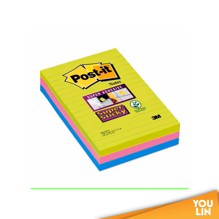 3M 656SS (2" X 3" X 4PAD) SUPER STICKY NOTE CUBE - Books &am