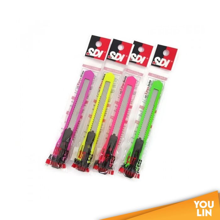 SDI 0411A Cutter Knife (9mm) - Cutter & Refill Blades