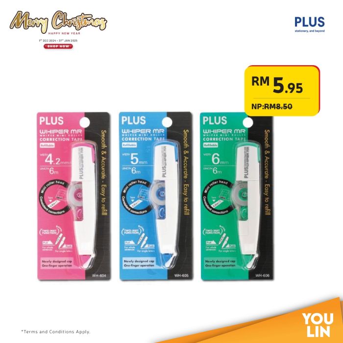 Plus Correction Tape - Correction Tape & Correction Flui
