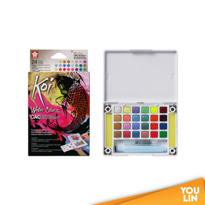 Sakura Koi Water Color Cac Set - 24 Color - Poster Color &am